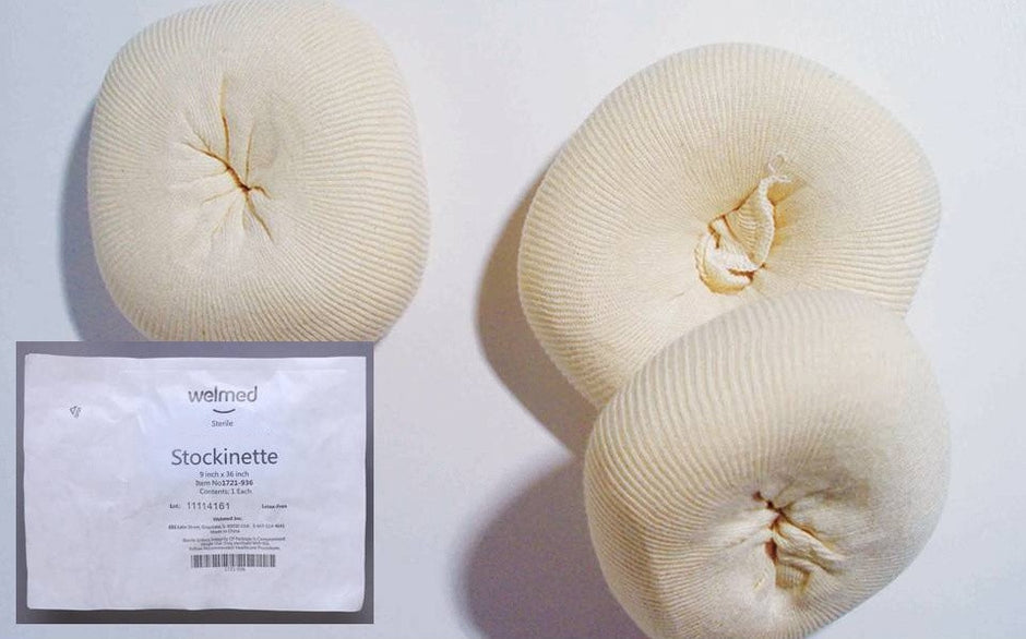 Stockinettes - 100% Cotton, Impervious, Bias Cut with Varying Sizes ...